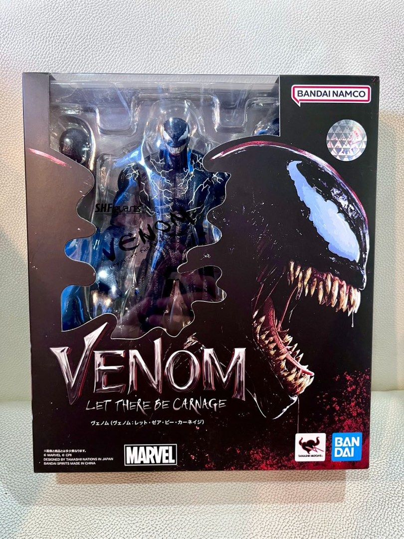 SH Figuarts Venom: Let There Be Carnage Mint on Card, Hobbies & Toys ...