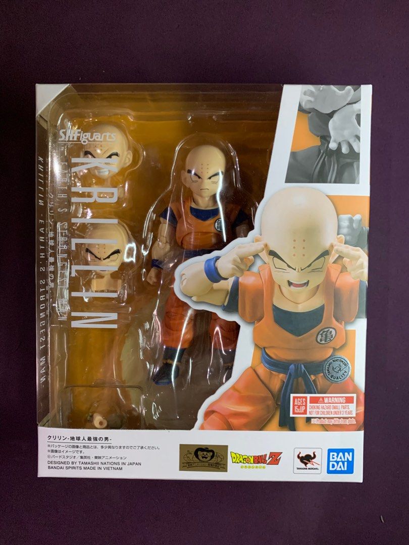 Shf figuarts krillin latest version BIB, Hobbies & Toys, Toys & Games ...
