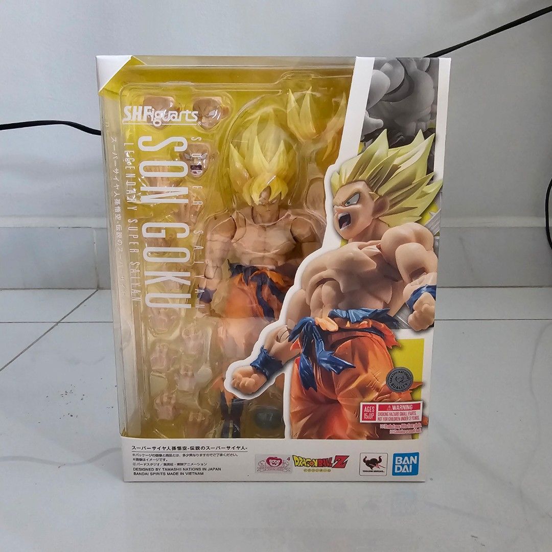 SHF S.H.F Figuarts Dragon Ball Dragonball Z Super Saiyan Son Goku- Legendary Super Saiyan ...
