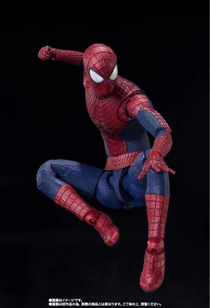 shf spiderman amazing spider man Andrew s.h.figuarts marvel legends ...
