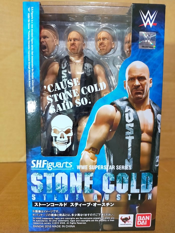 S.H.FIGUARTS STONE COLD STEVE AUSTIN, Hobbies & Toys, Toys & Games on ...
