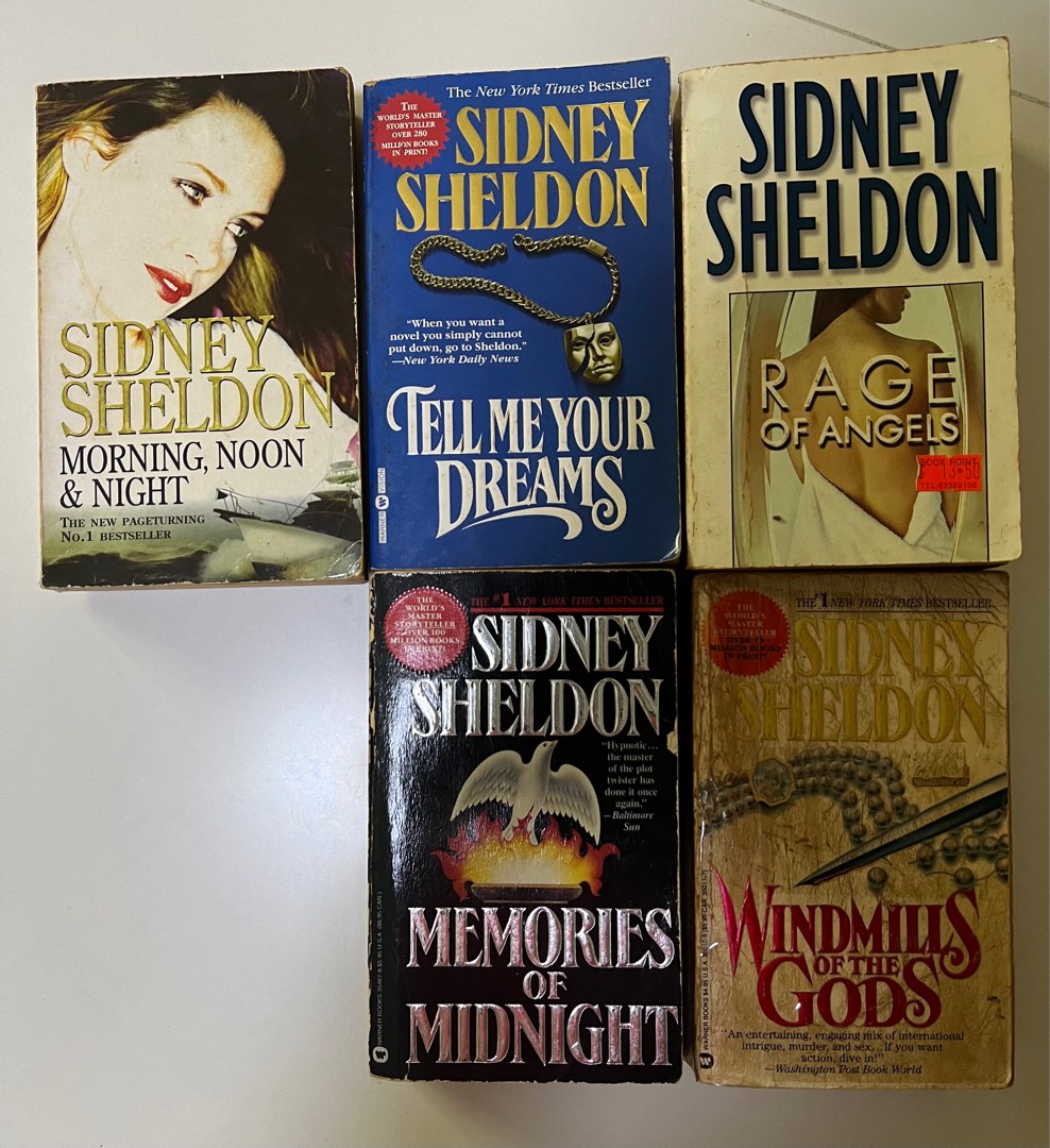 Sidney Sheldon Series, Hobbies & Toys, Books & Magazines, Fiction & Non ...