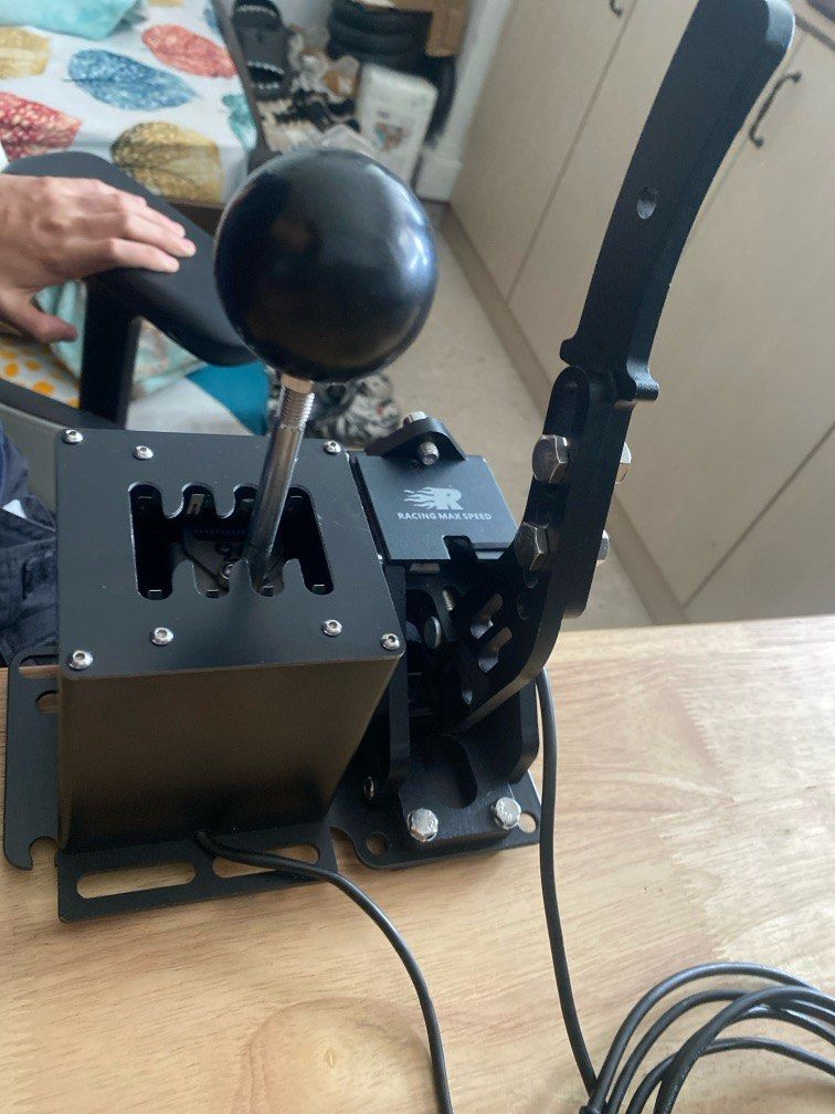 Sim racing shifter and handbrake, Video Gaming, Gaming Accessories ...