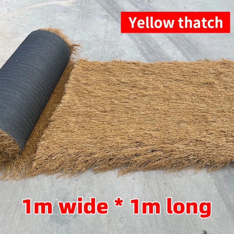 Simulation thatch roof straw plastic hair grass agro-paradise scenic ...