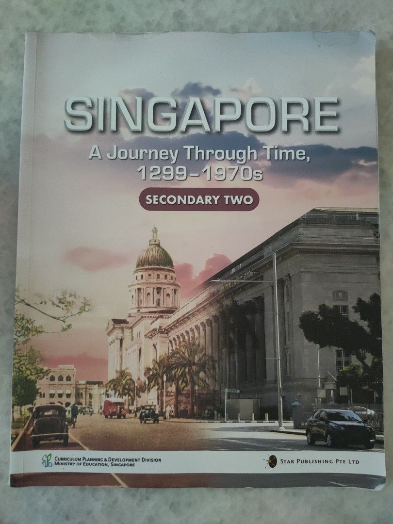 Singapore:A Journey Through Time 1299-1970s Textbook 2, Hobbies & Toys ...