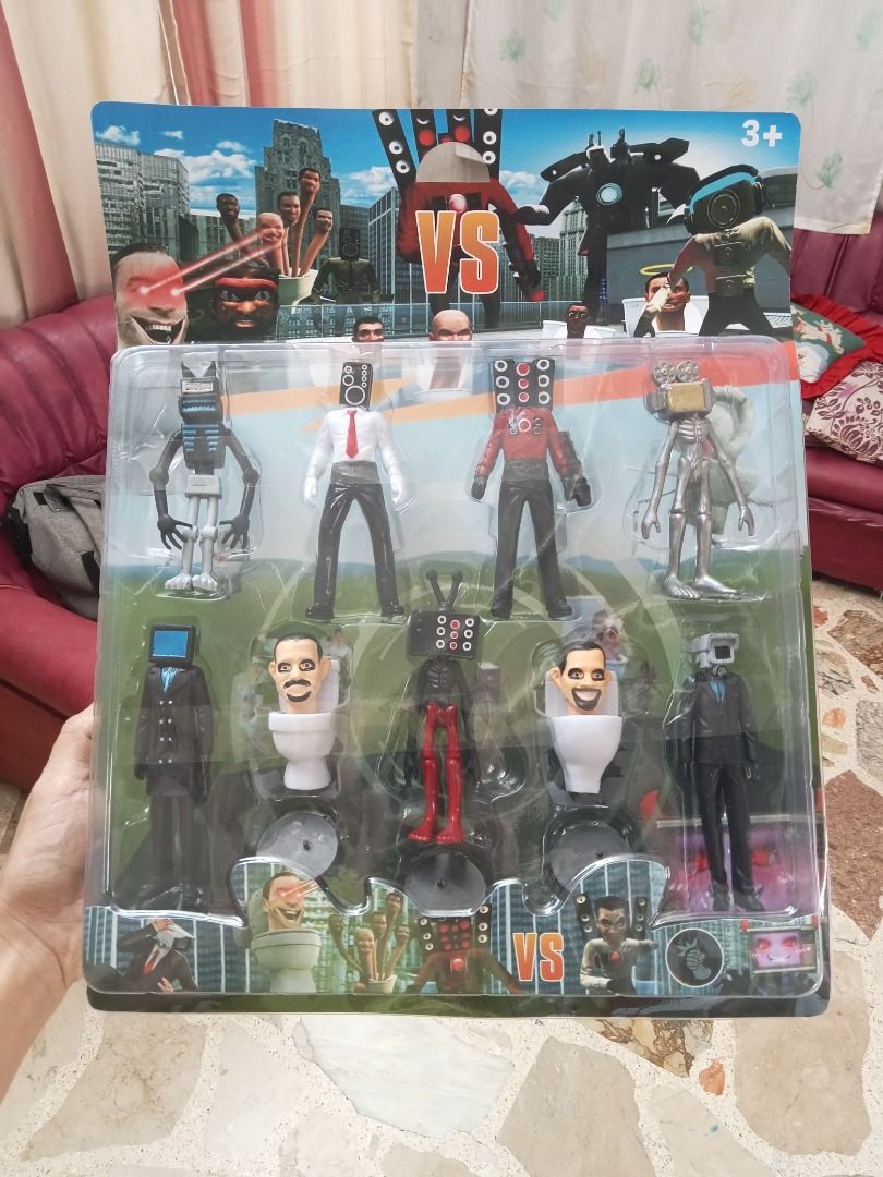 SKIBIDI TOILET TOY SET, Babies & Kids, Infant Playtime on Carousell