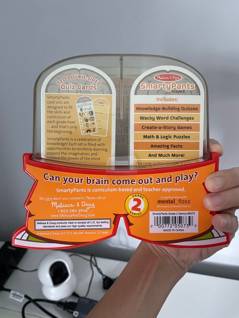 Smarty Pants Brain-Building Card Game, Hobbies & Toys, Toys & Games on ...