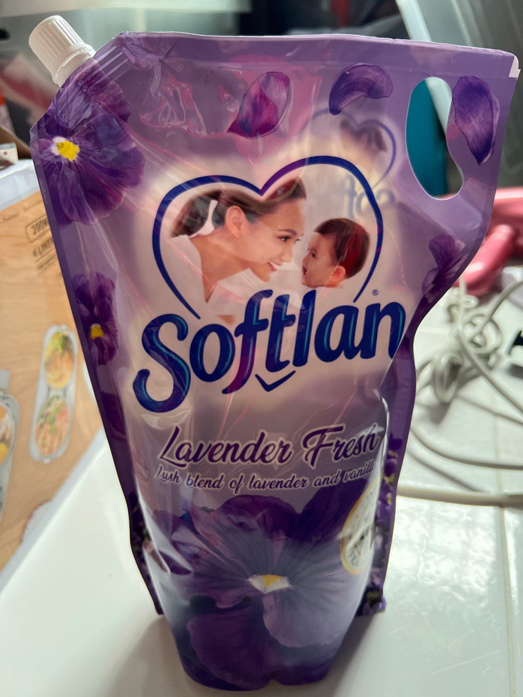 Softlan lavender, Furniture & Home Living, Cleaning & Homecare Supplies, Detergents on Carousell