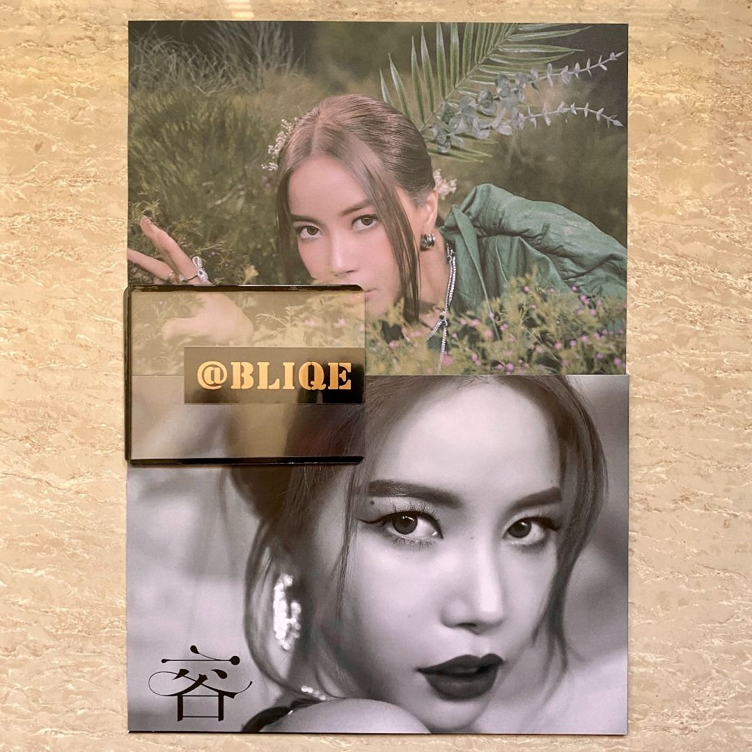 Solar MAMAMOO FACE Persona Ver Official 1st Mini Album Message Card ...