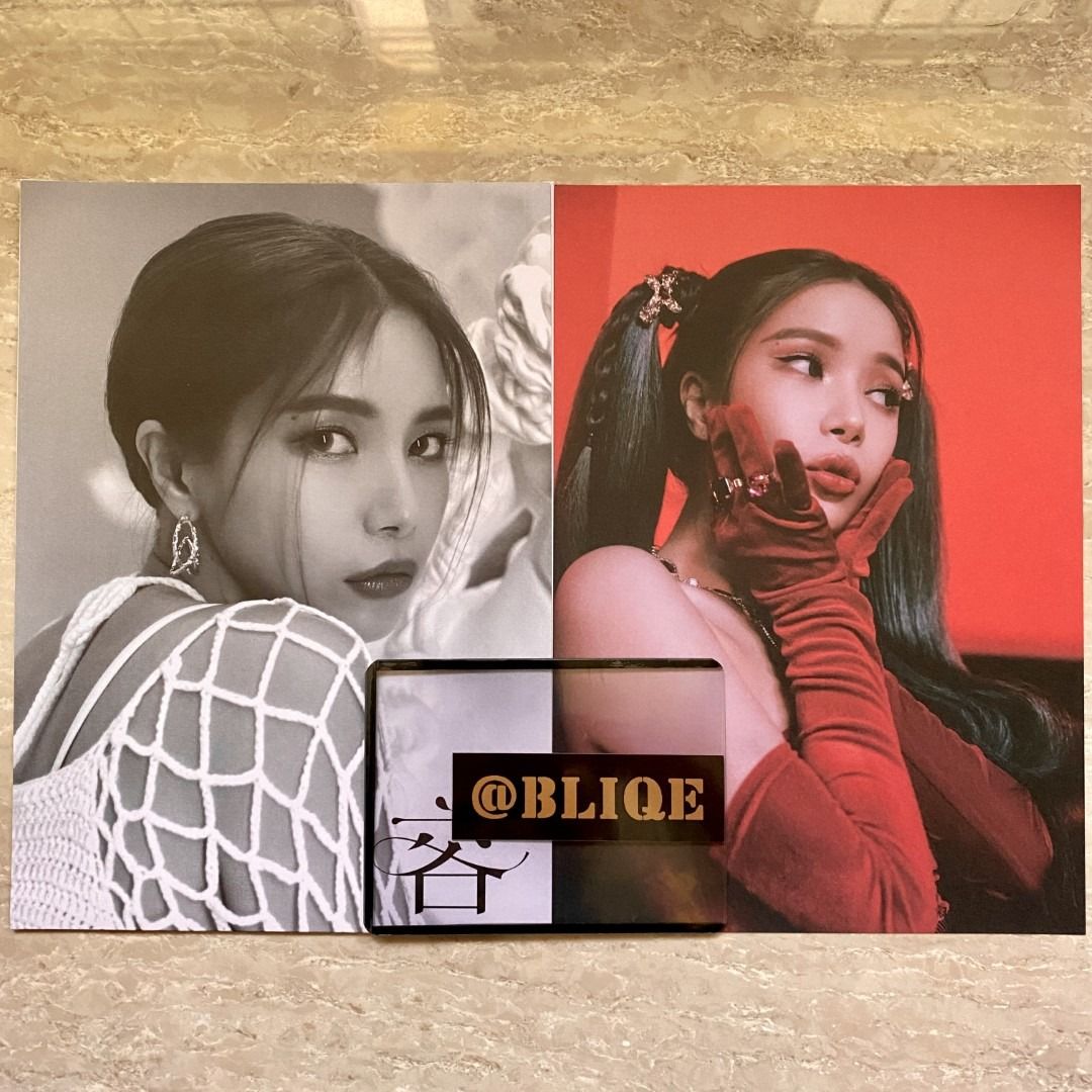 Solar MAMAMOO FACE Persona Ver Official 1st Mini Album Message Card ...