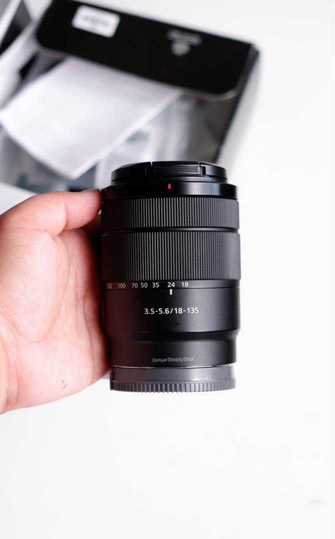 Sony E 18-135mm f/3.5-5.6 OSS Lens Mount E mount, Photography, Lens ...