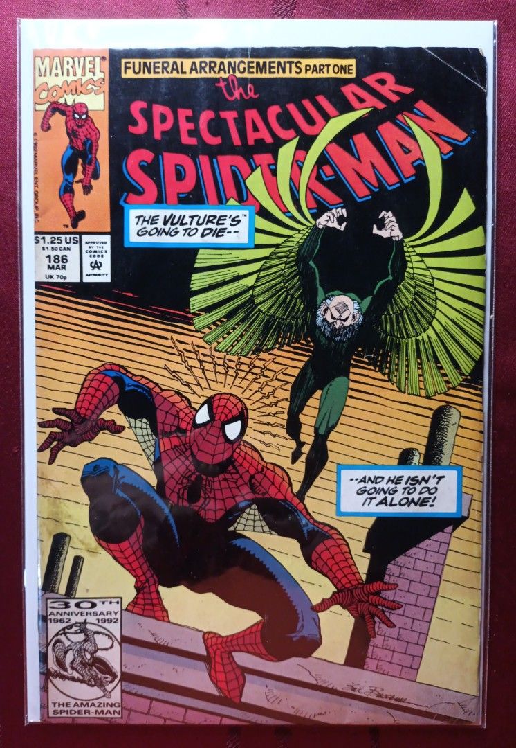 Spectacular Spider-man: Funeral Arrangements Set, Hobbies & Toys, Books ...