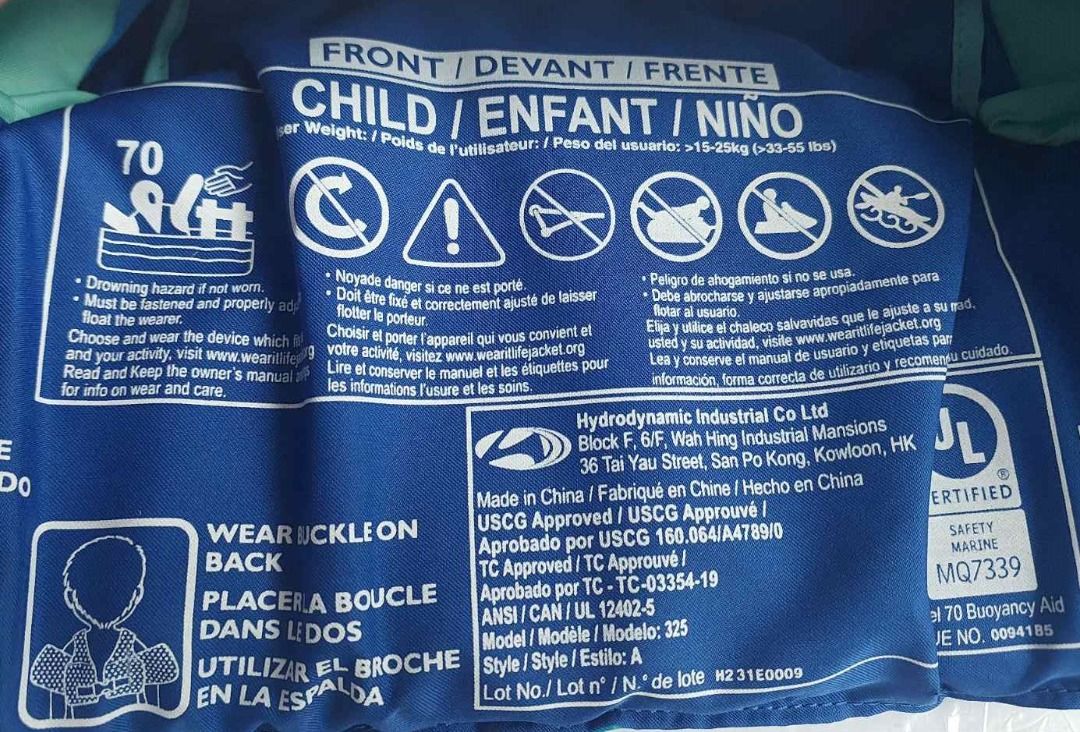 Speedo Kids Lifevest PFD Splash Jammer Assorted NewUSA, Sports ...