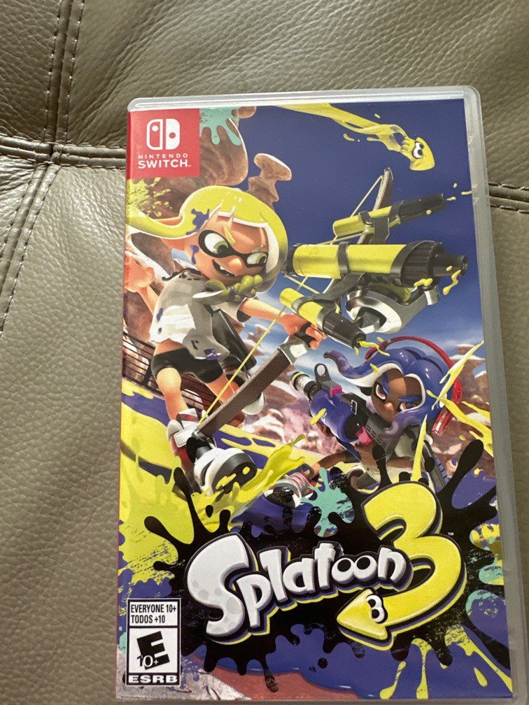 Splatoon 3 Nintendo Switch Game, Video Gaming, Video Games, Nintendo on ...