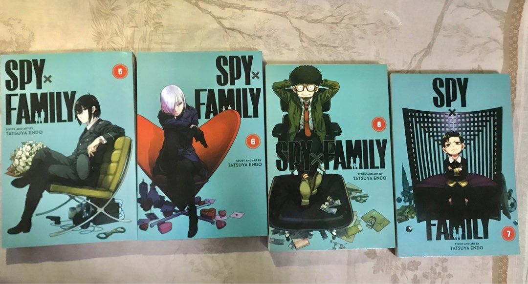 spy x family sxf wts manga comic vol 5 6 7 8 tr media english, Hobbies & Toys, Books & Magazines ...