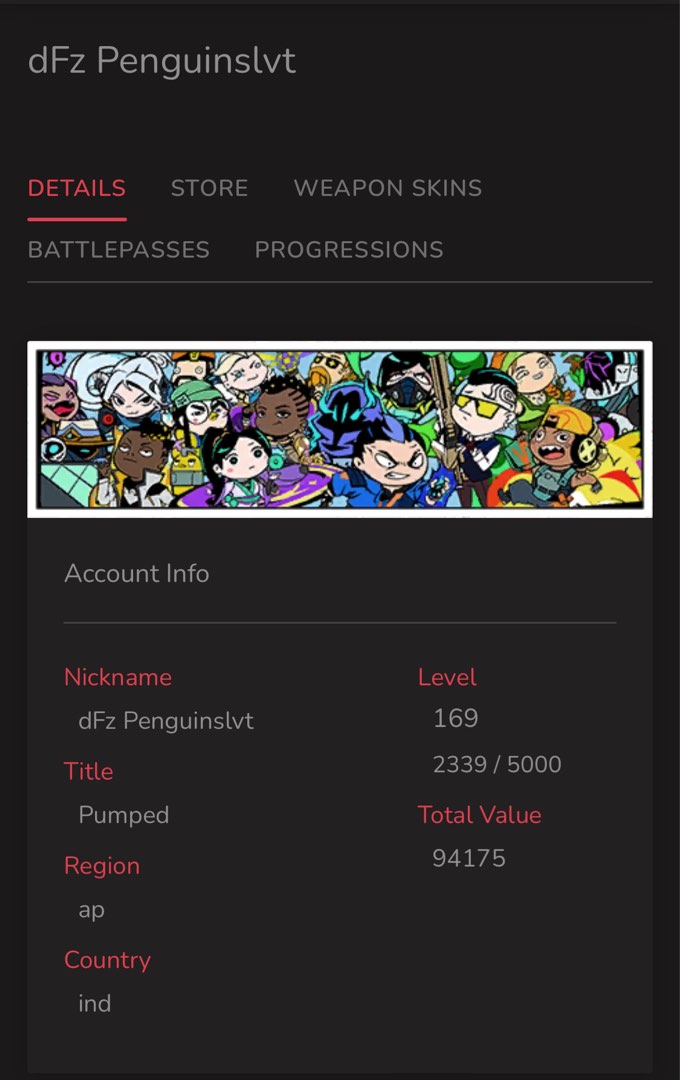Stacked Valorant account, Video Gaming, Video Games, Others on Carousell