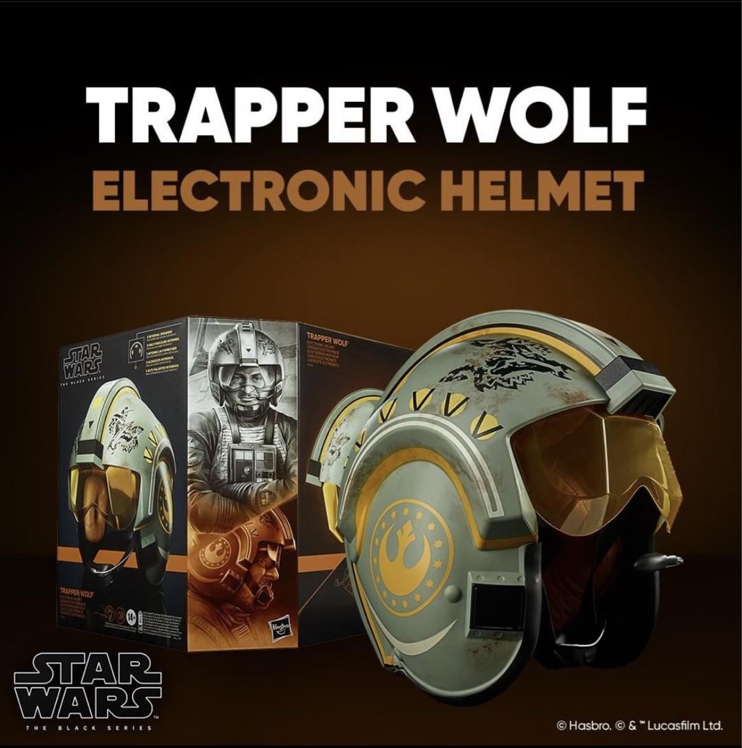 Star Wars The Mandalorian - Trapper Wolf Electronic Premium Helmet ...