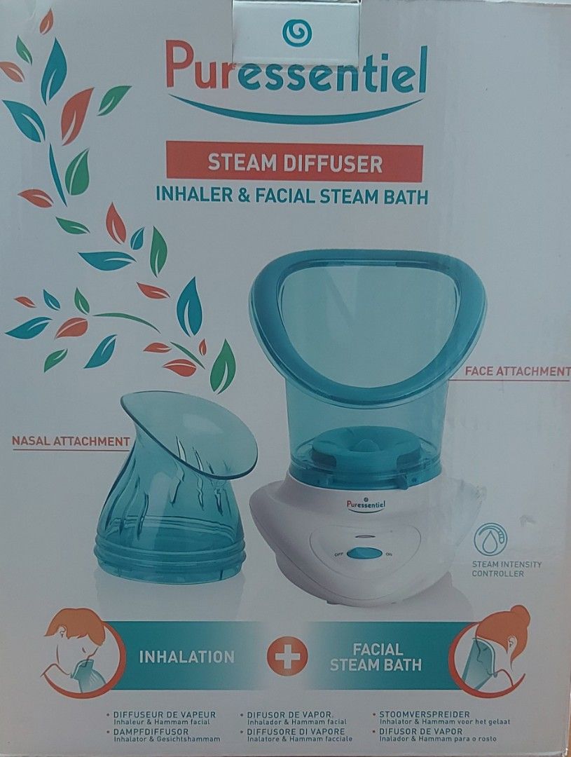 Steam diffuser, inhaler & facial steam bath, 美容＆個人護理, 健康及美容 - 皮膚護理, 面部 ...