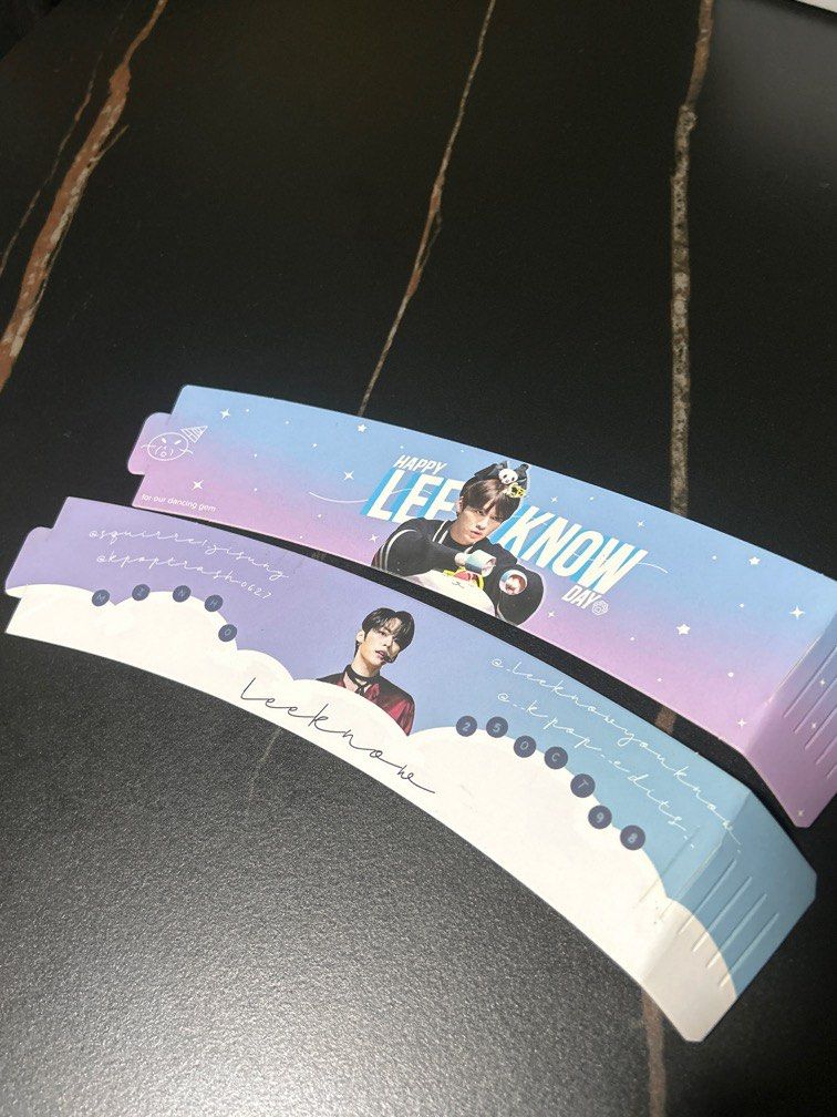 Stray Kids Lee Know Cup Holders, Hobbies & Toys, Memorabilia ...