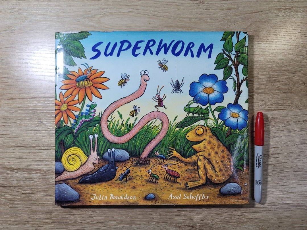 Superworm By Julia Donaldson, Hobbies & Toys, Books & Magazines ...