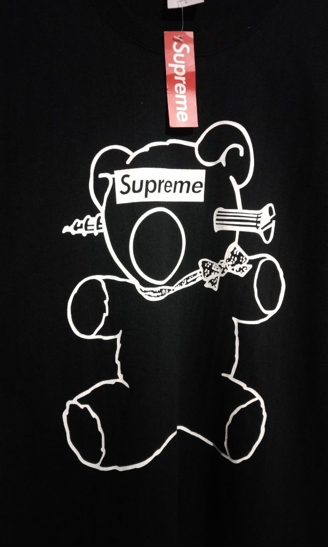 SUPREME X UNDERCOVER BOX LOGO BEAR TEE, Men's Fashion, Tops & Sets ...