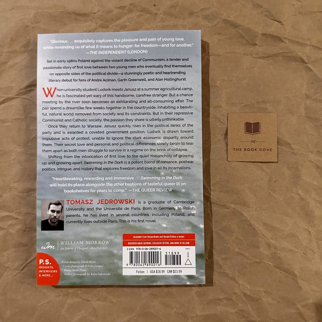 Swimming in the Dark by Tomasz Jedrowski, Hobbies & Toys, Books ...