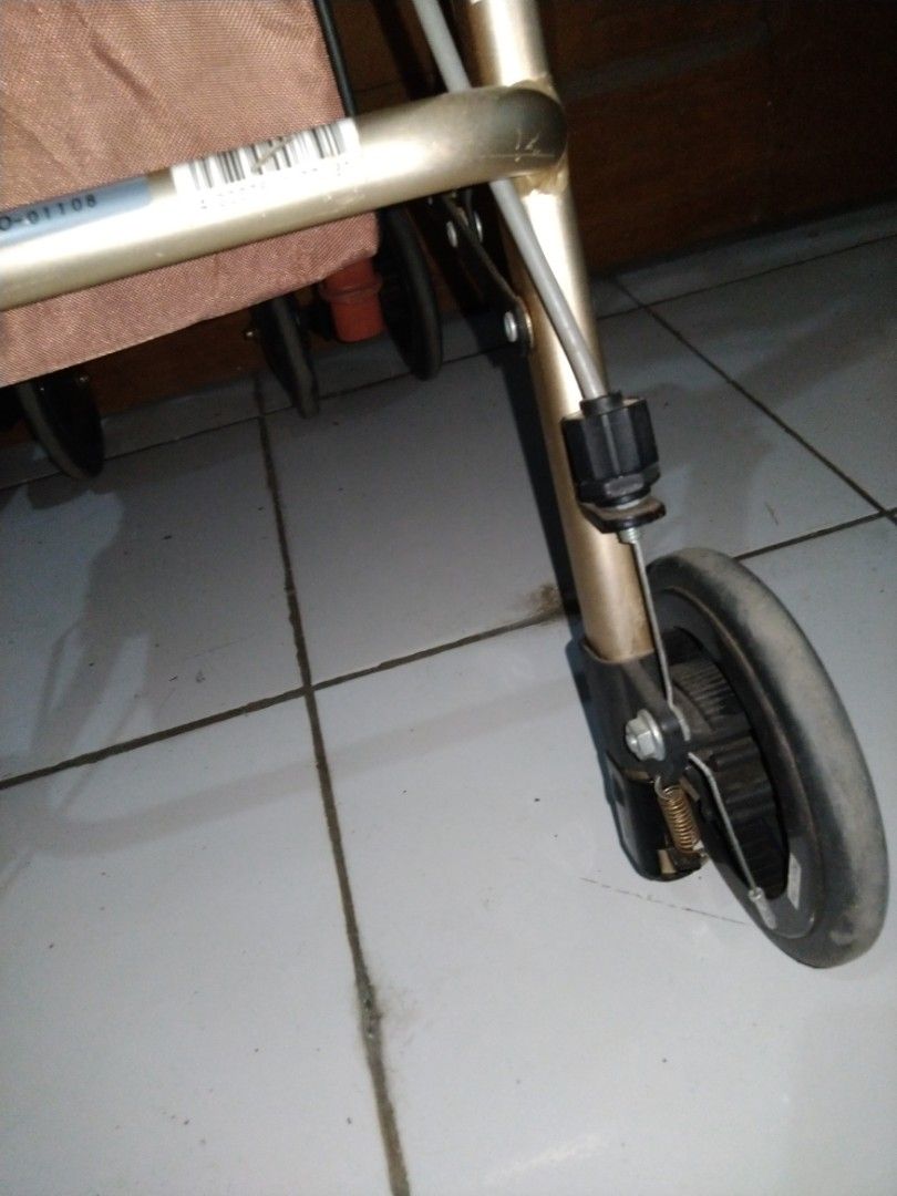 Tacaof Elderly Walker Assist Market 4 Wheel Trolley Stroller Chair ...