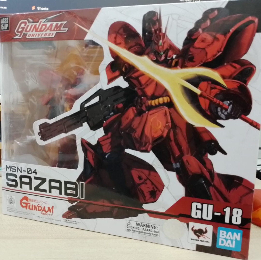 Tamashii Nations MSN-04 Sazabi, Hobbies & Toys, Toys & Games on Carousell