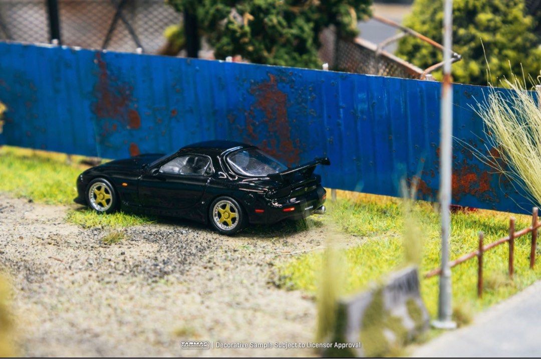 TARMAC WORKS Mazda RX-7 FD3S Mazdaspeed A-SPEC Brilliant Black, Hobbies ...
