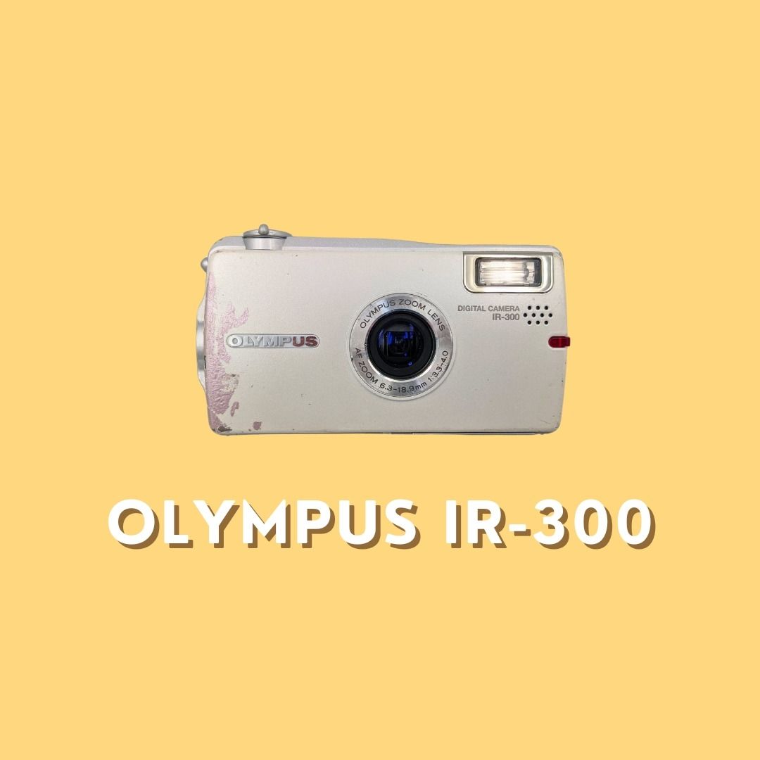 [TESTED] Olympus IR-300 CCD Digital Camera, Photography, Cameras on ...