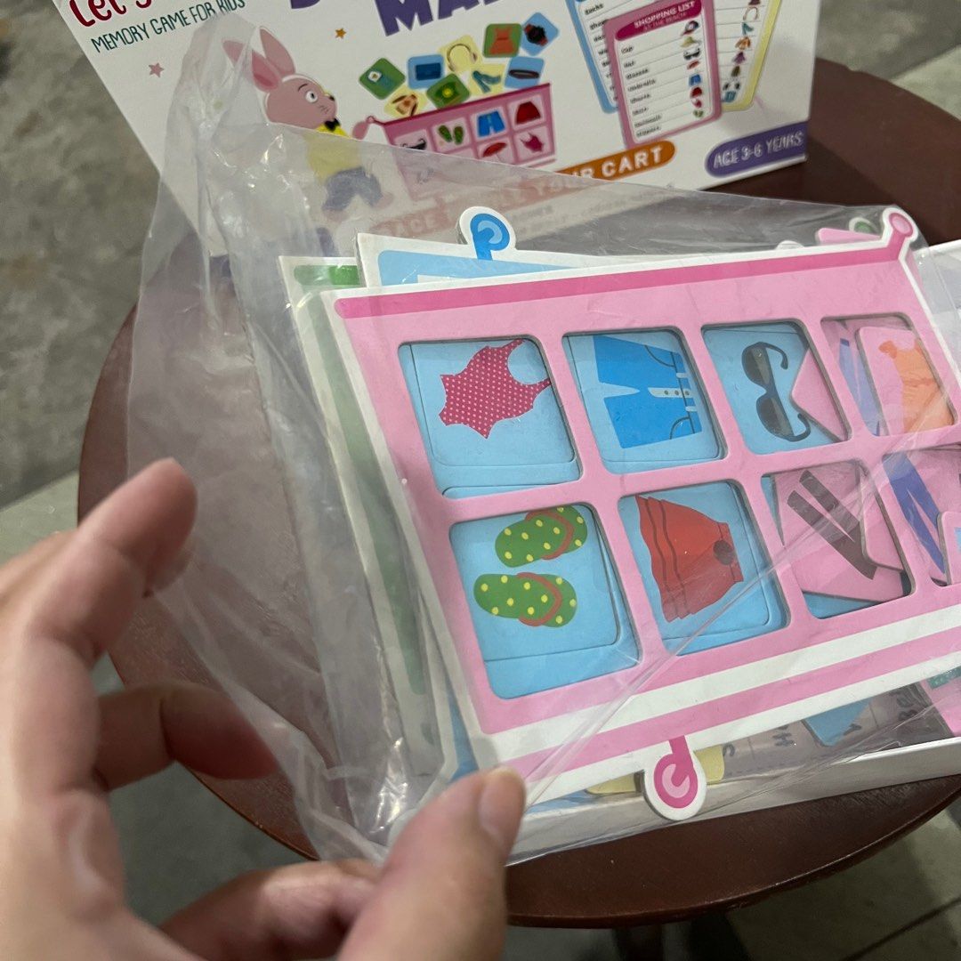 The Shopping Mall Memory Game for Kids, Hobbies & Toys, Toys & Games on ...
