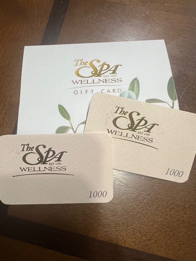 The Spa Wellness Card, Tickets & Vouchers, Vouchers on Carousell