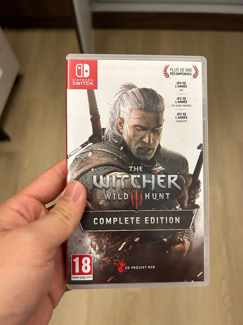 The Witcher 3 Wild Hunt Nintendo Switch Game (Open to trade), Video ...