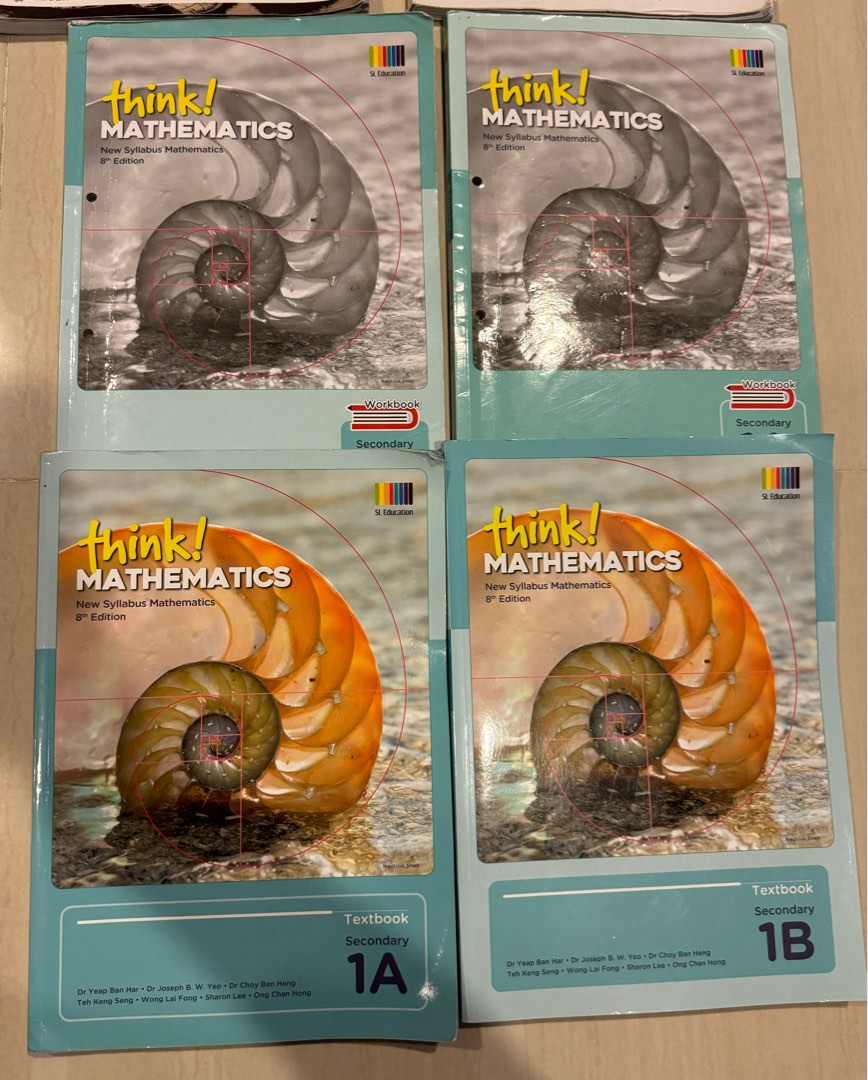 Think! Mathematics Sec 1 8th edition, Hobbies & Toys, Books & Magazines ...