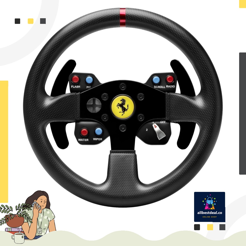 Thrustmaster Ferrari GTE 458 Wheel Add on - PS5 / PS4 / xbox_series_x|S ...