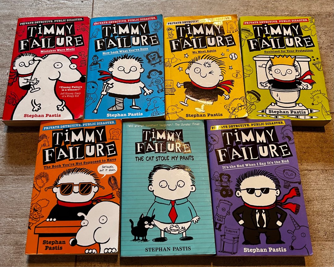 Timmy Failure Book Series., Hobbies & Toys, Books & Magazines, Children ...