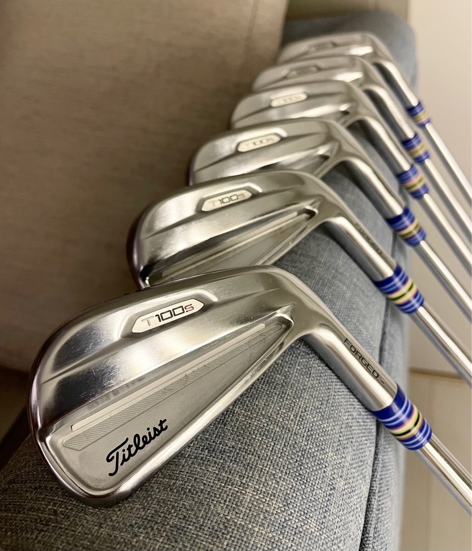 Titleist Golf Club Set (T100S Forged Irons Set), Sports Equipment ...