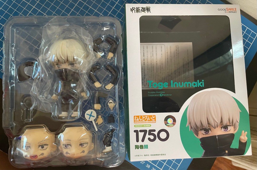Toge Inumaki Nendoroid 1750 MIB/BIB Jujutsu Kaisen (JJK), Hobbies ...