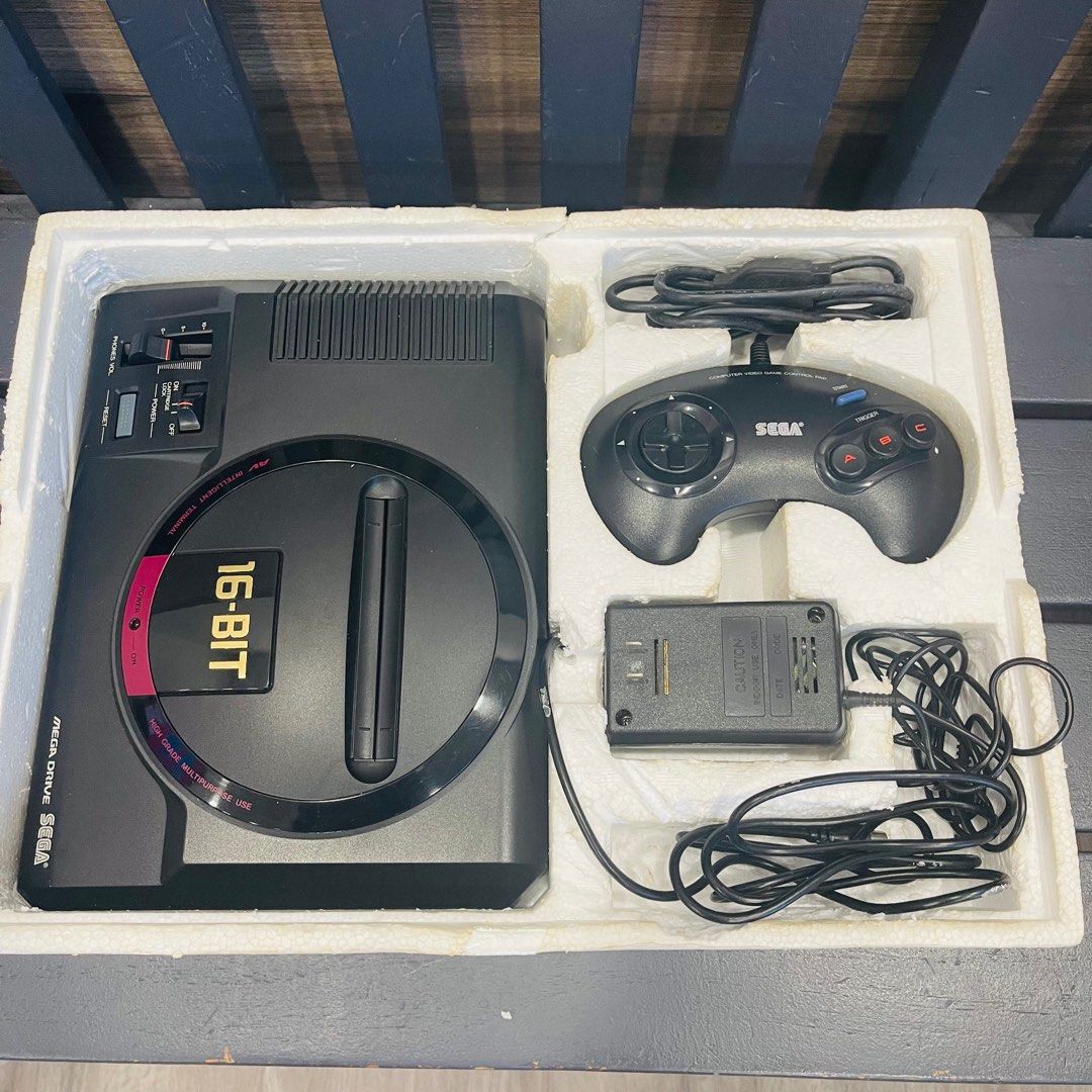 TP-SEGA Mega Drive HAA-2510 16 Bit Gaming Console, Video Gaming, Video ...