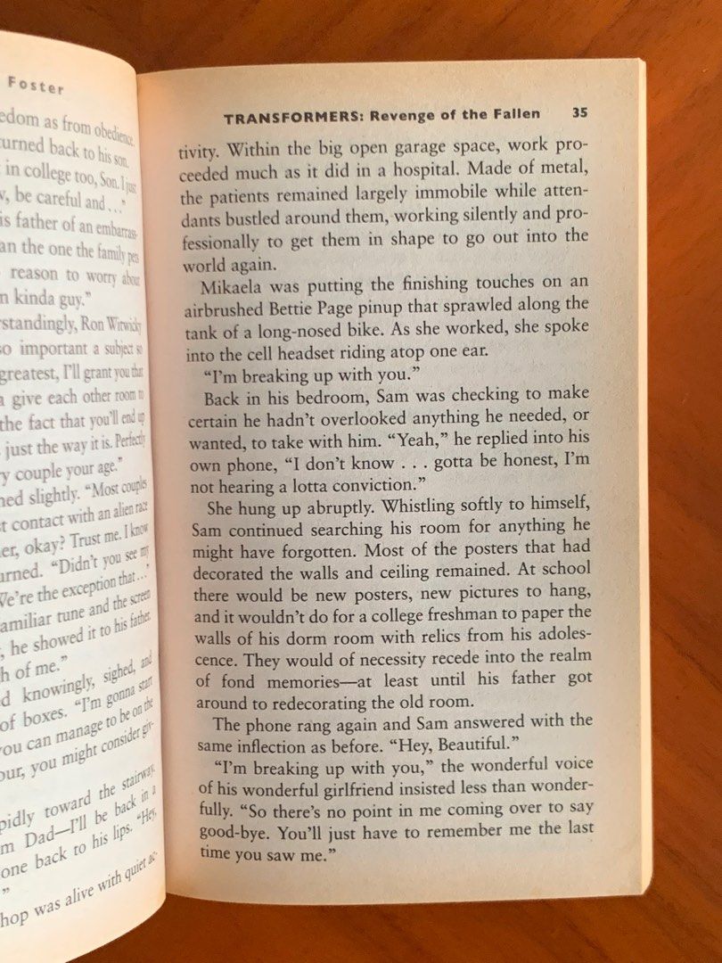 Transformers Revenge Of The Fallen book by Alan Dean Foster, Hobbies ...