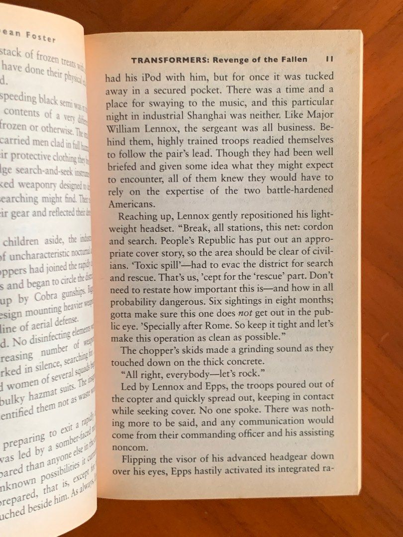 Transformers Revenge Of The Fallen book by Alan Dean Foster, Hobbies ...