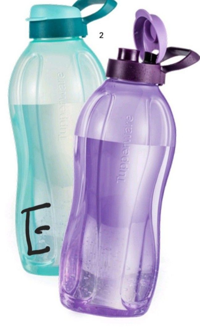 Tupperware Eco Bottle 1.5L (with or without straw) & 2L ($18.80 ...