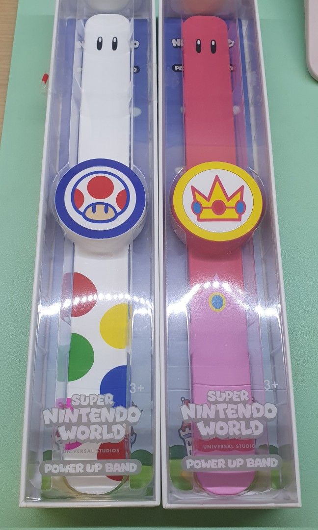 Universal Studios Japan (USJ) Super Nintendo Mario World Power Up Band ...