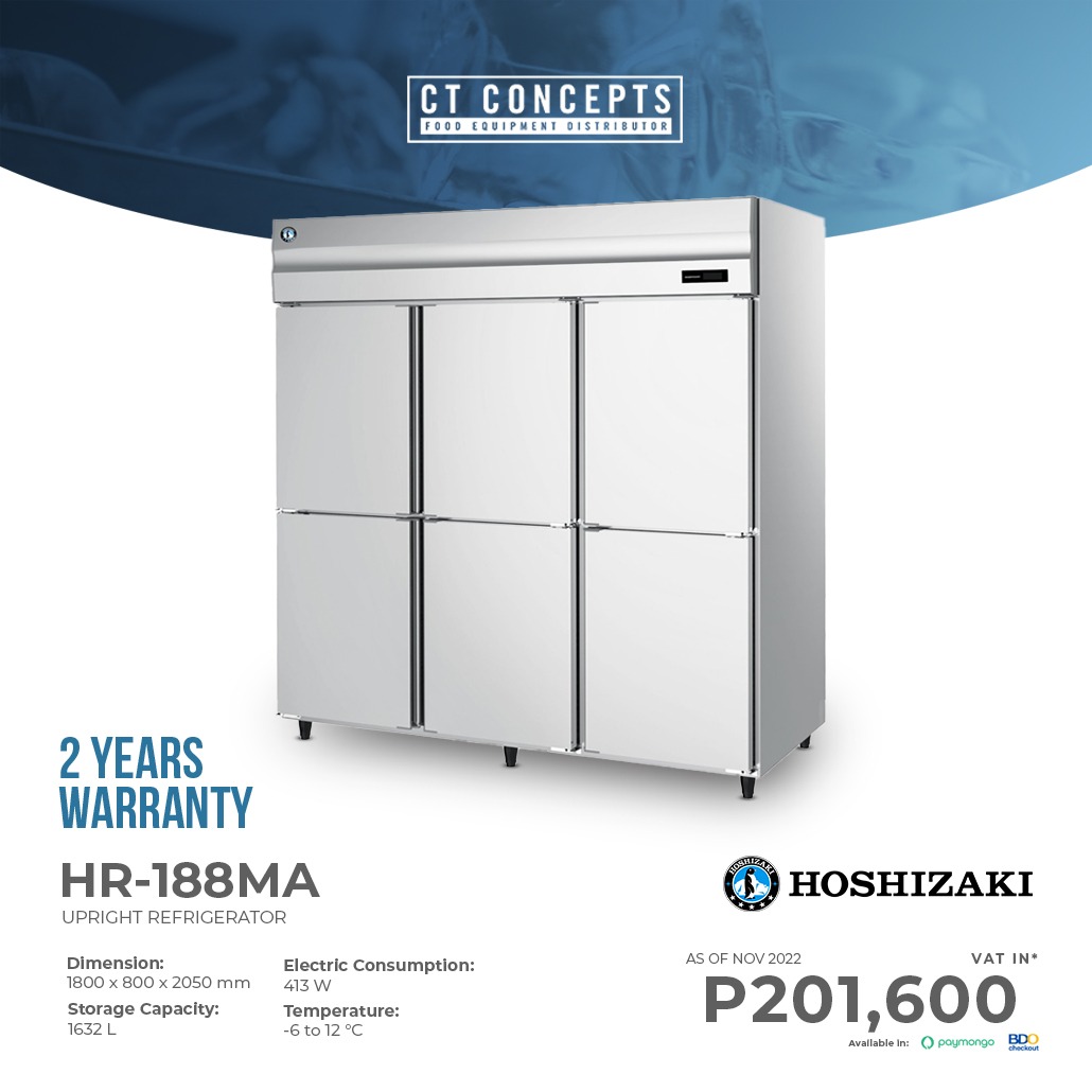 UPRIGHT REFIRGERATOR HR-188MA, TV & Home Appliances, Kitchen Appliances, Refrigerators and ...