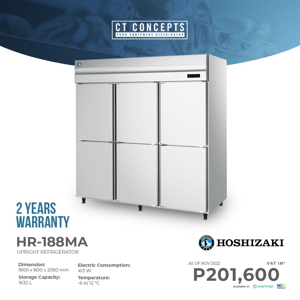 UPRIGHT REFIRGERATOR HR-188MA, TV & Home Appliances, Kitchen Appliances, Refrigerators and ...
