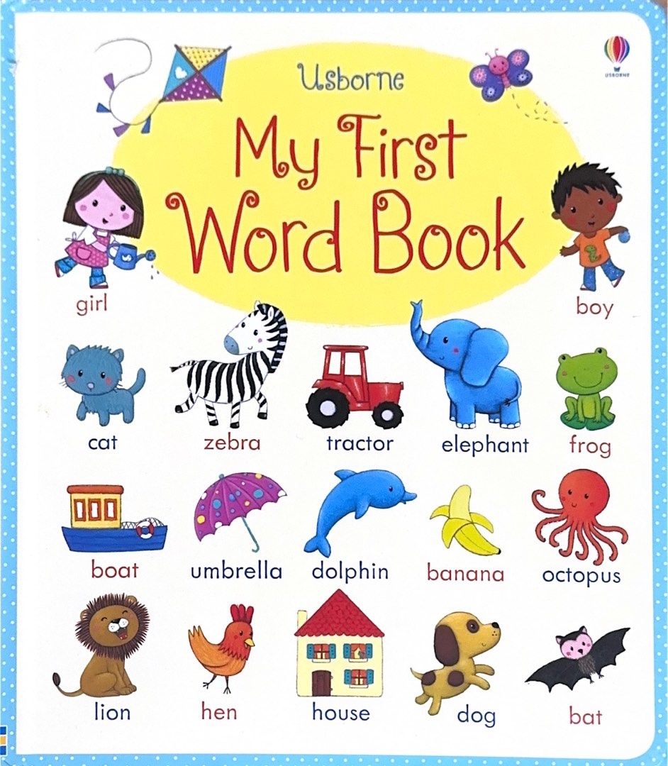Usborne My First Word Book, Hobbies & Toys, Books & Magazines, Children ...