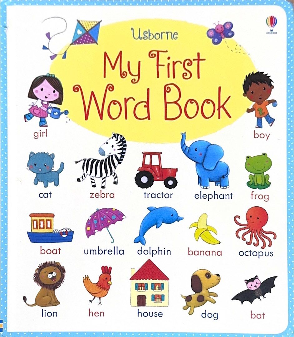Usborne My First Word Book, Hobbies & Toys, Books & Magazines, Children ...