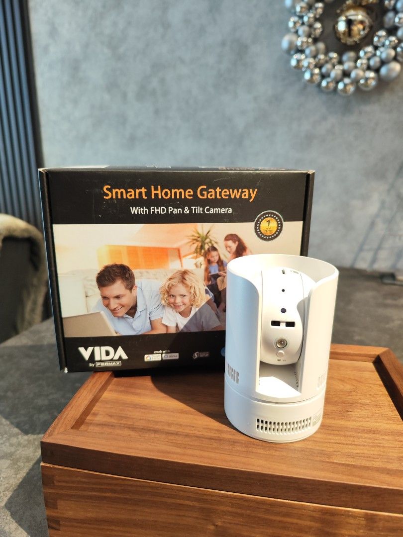 Vida by Fermax Smart Home Gateway With FHD Pan & Tilt Camera, Furniture ...