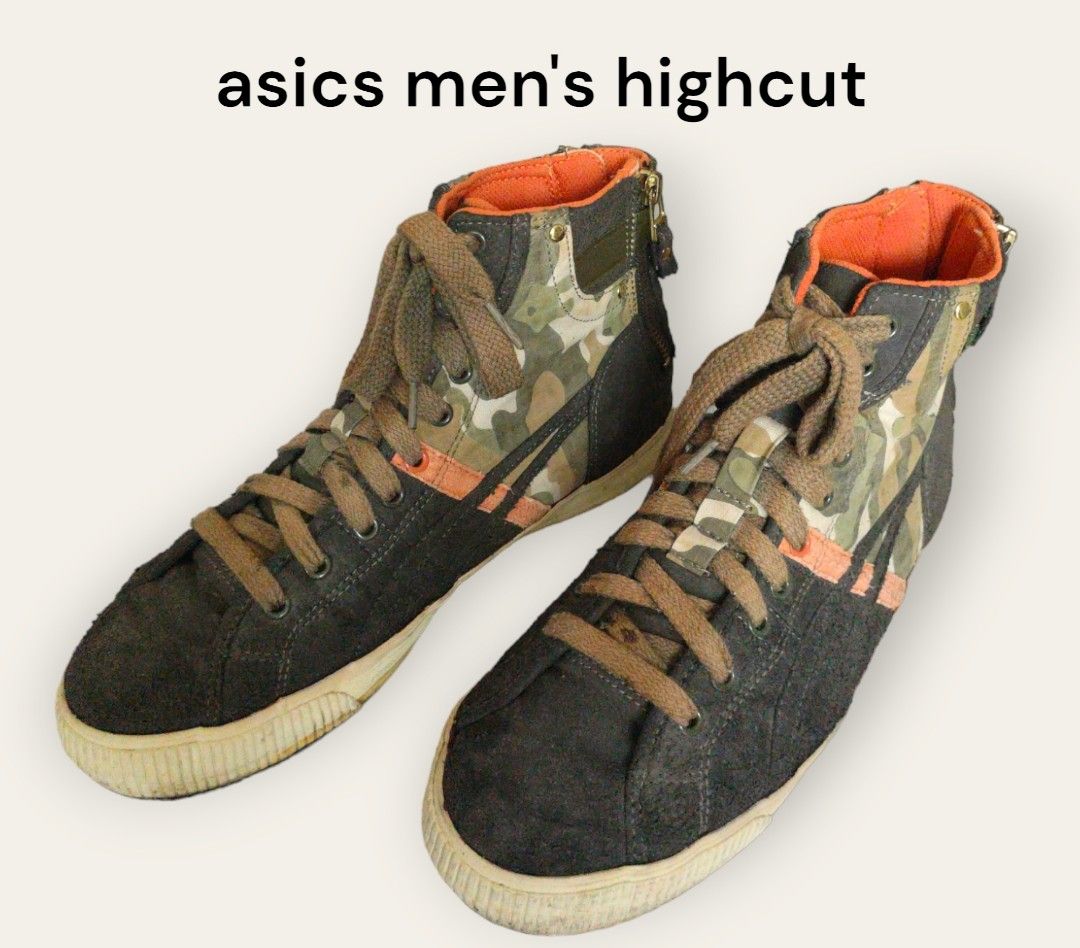 Vintage Asics high cut men's sneakers, Men's Fashion, Footwear ...