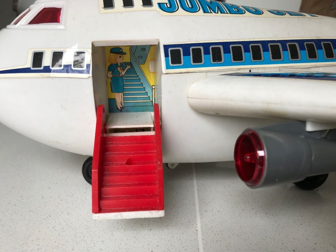 Vintage Jumbo Jet 747 Toy Plane, Hobbies & Toys, Memorabilia ...